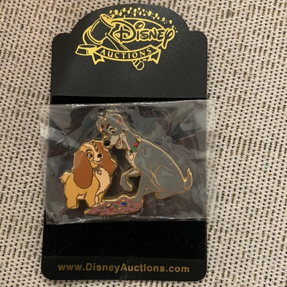 Disney | Jewelry | Disney Auctions Pins Lady And The Tramp Pin Trading ...